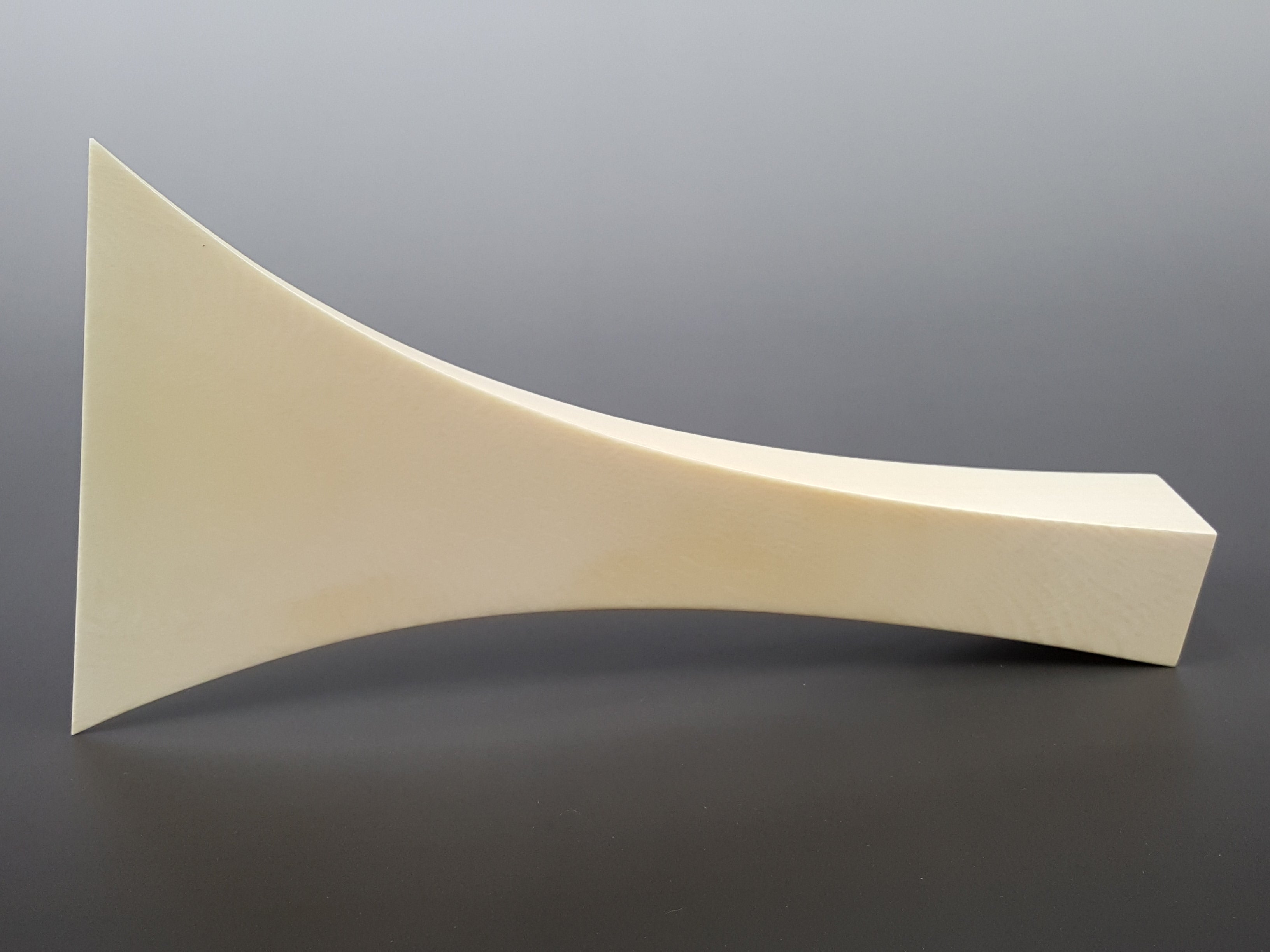 [Carefully selected used item] Ivory round bachi for folk song shamisen ...